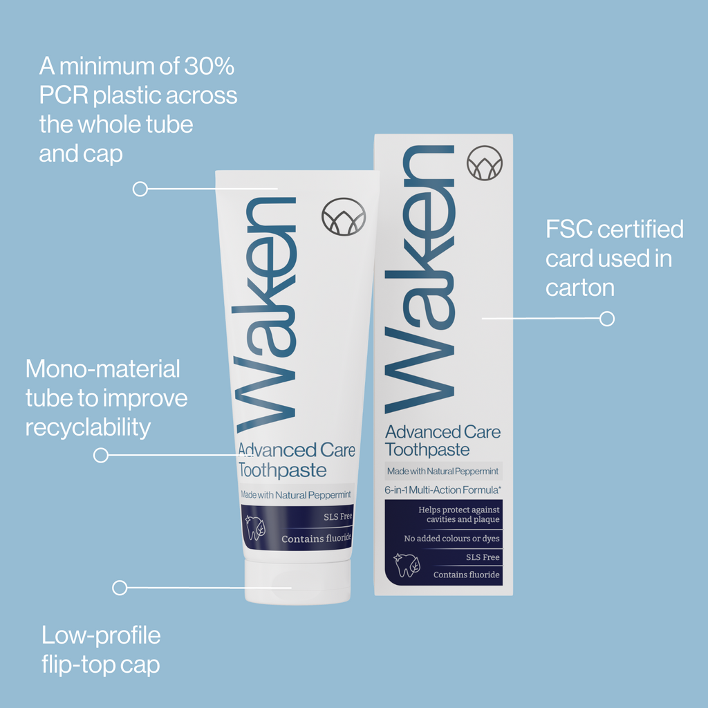Waken Enamel Care Toothpaste 75ml – Waken Mouthcare